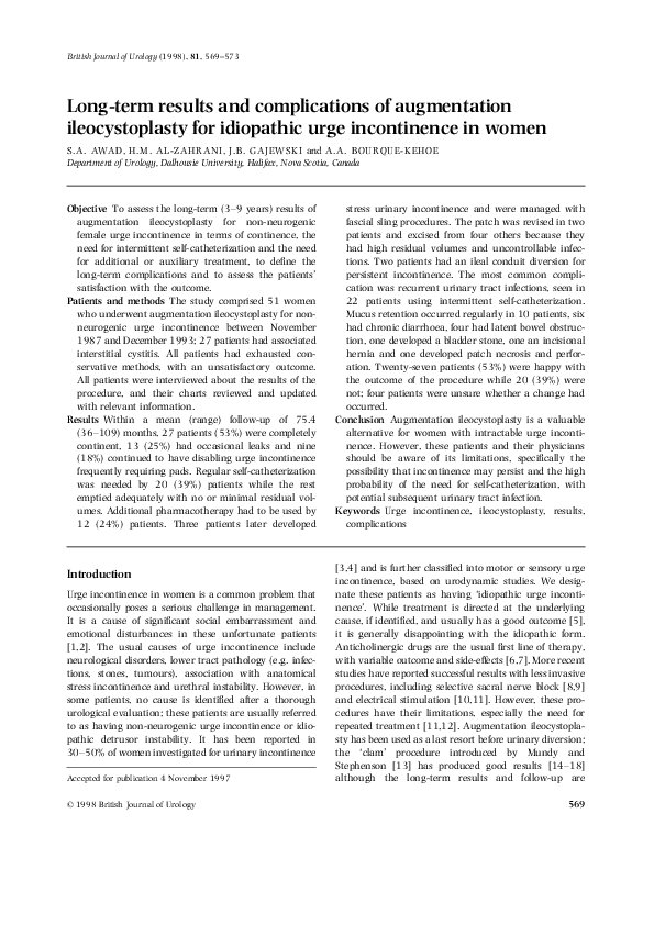 (PDF) Long-term results and complications of augmentation ...