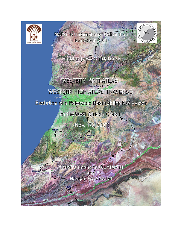 (PDF) WESTERN ANTI-ATLAS - WESTERN HIGH ATLAS TRAVERSE. Evolution of a ...