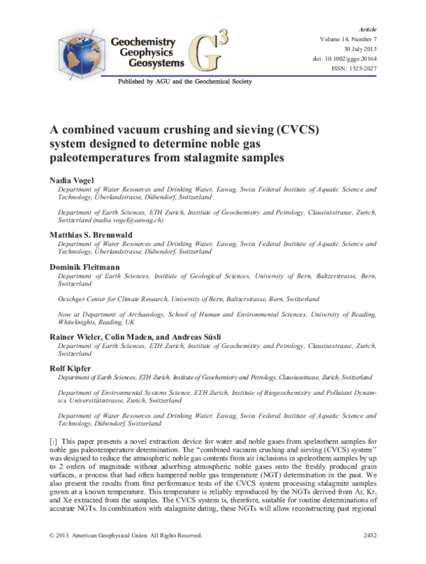 (PDF) A combined vacuum crushing and sieving (CVCS) system designed to ...