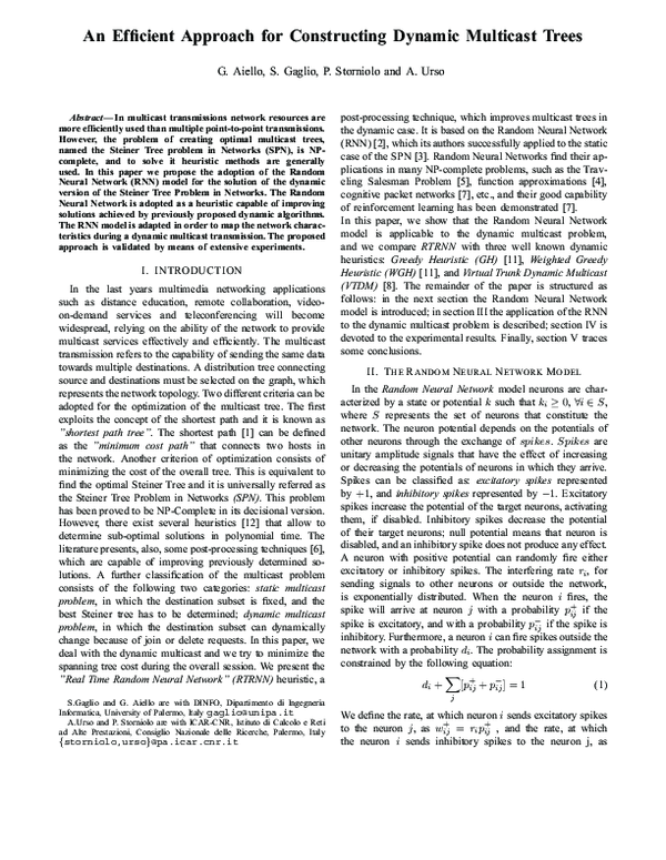 Pdf An Efficient Approach For Constructing Dynamic Multicast Trees Alfonso Urso