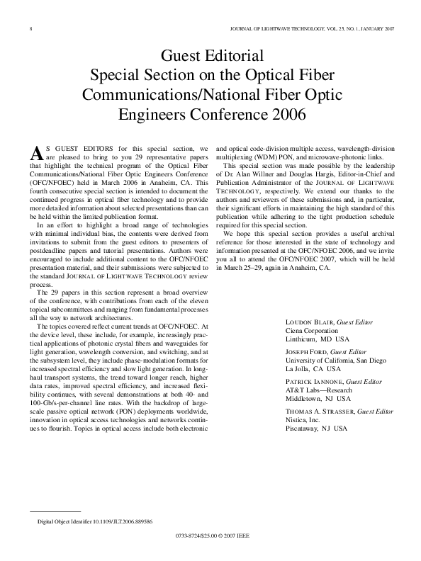 (PDF) Photonic-Chip-Enabled 25 Tb/s Optical Superchannel using Cyclic ...
