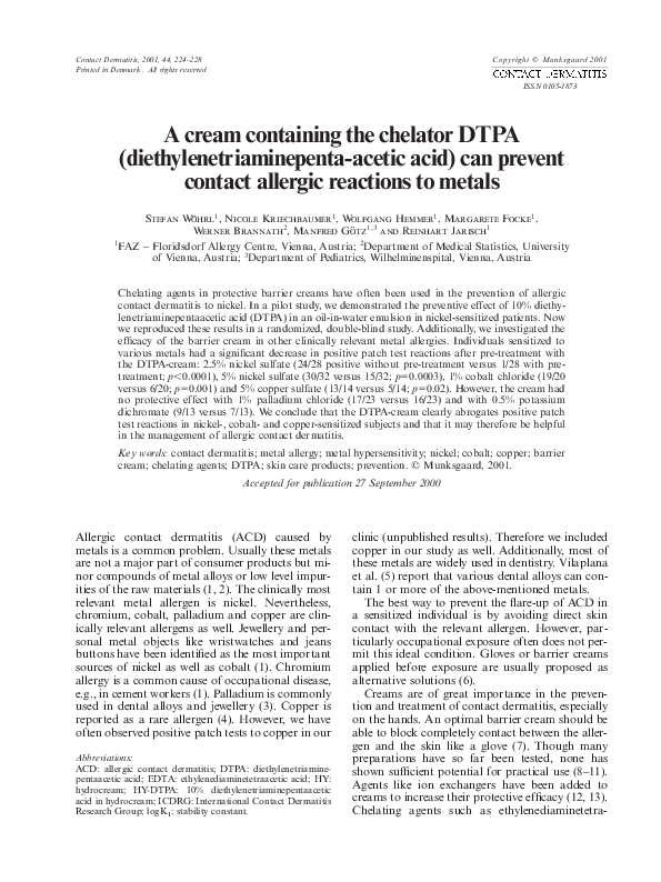 (PDF) A cream containing the chelator DTPA (diethylenetriaminepenta ...
