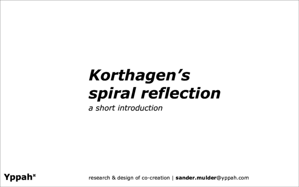 (PDF) Korthagen's spiral reflection