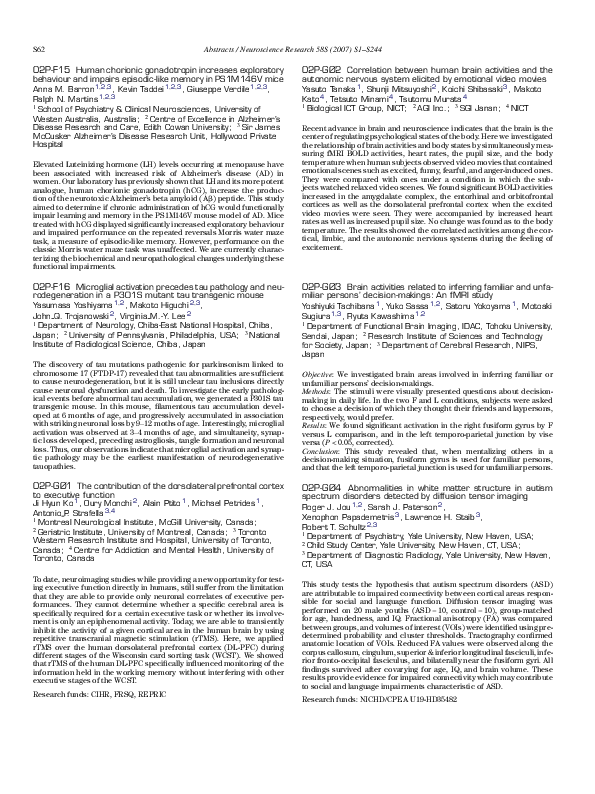 (PDF) The contribution of the dorsolateral prefrontal cortex to ...