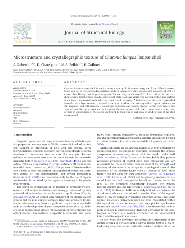 (PDF) Microstructure and crystallographic texture of an ultrafine grained C–Mn steel and their ...