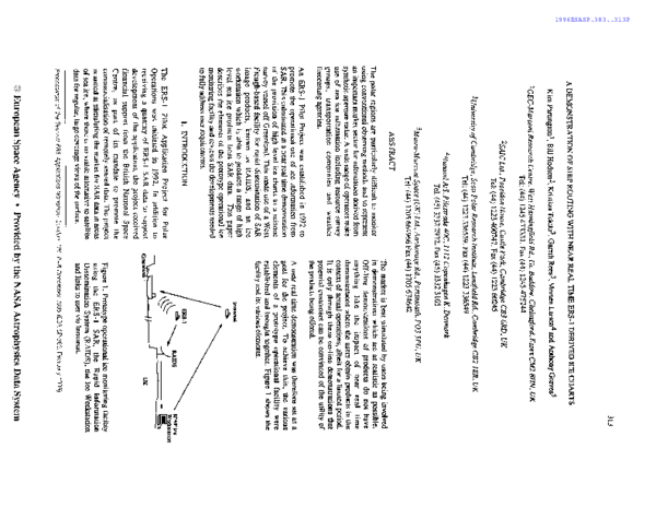 (PDF) a Demonstration of Ship Routing with Near Real-Time ERS-1DERIVED ...