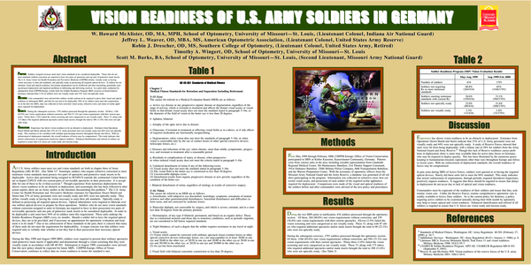 (PDF) Vision Readiness of U.S. Army Soldiers in Germany