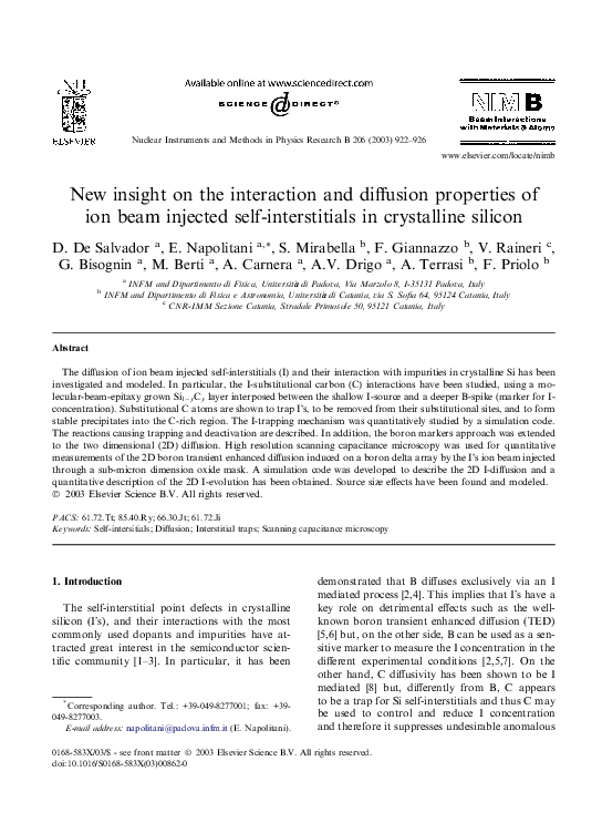 Ion Beam Analysis - The Best Picture Of Beam