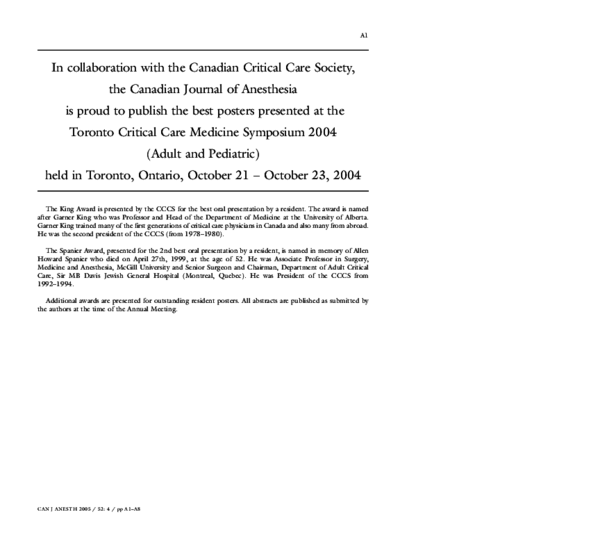 (PDF) In collaboration with the canadian critical care society, the ...