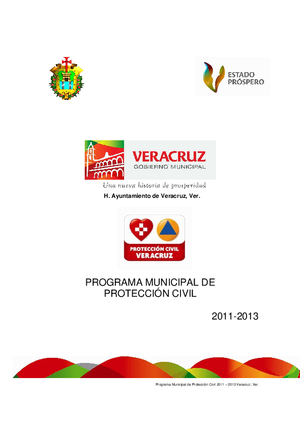 (PDF) PROGRAMA MUNICIPAL DE PROTECCIÓN CIVIL
