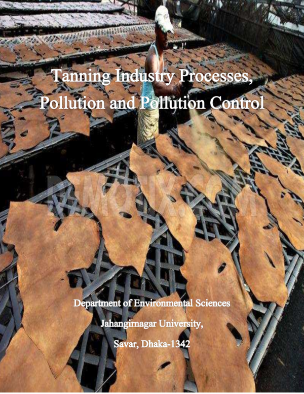 (PDF) Tanning Industry Processes, Pollution and Pollution Control