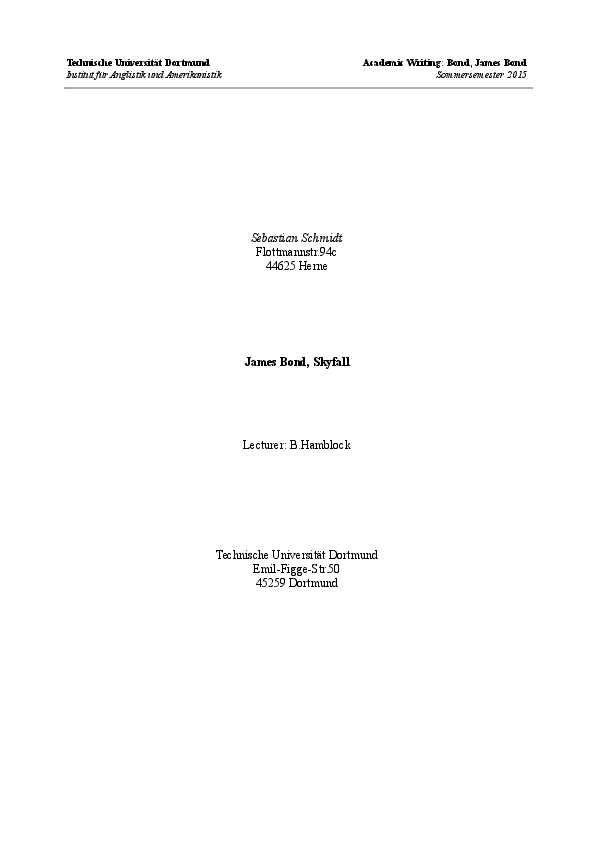 James Bond - Skyfall Soundtrack Analysis | Sebastian Schmidt - Academia.edu