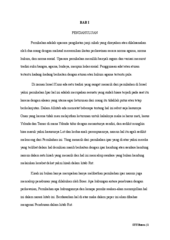 (DOC) Penebusan dalam kitab rut