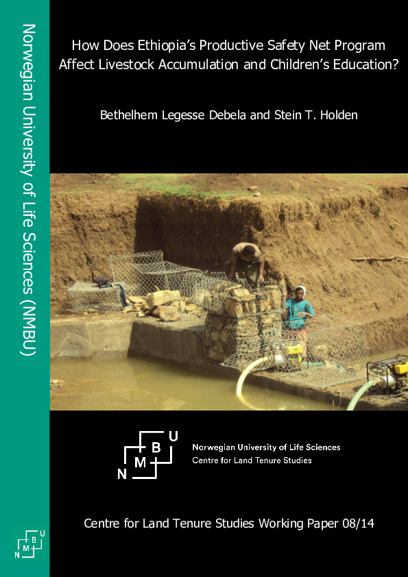 (PDF) How Does Ethiopia׳ s Productive Safety Net Program Affect ...
