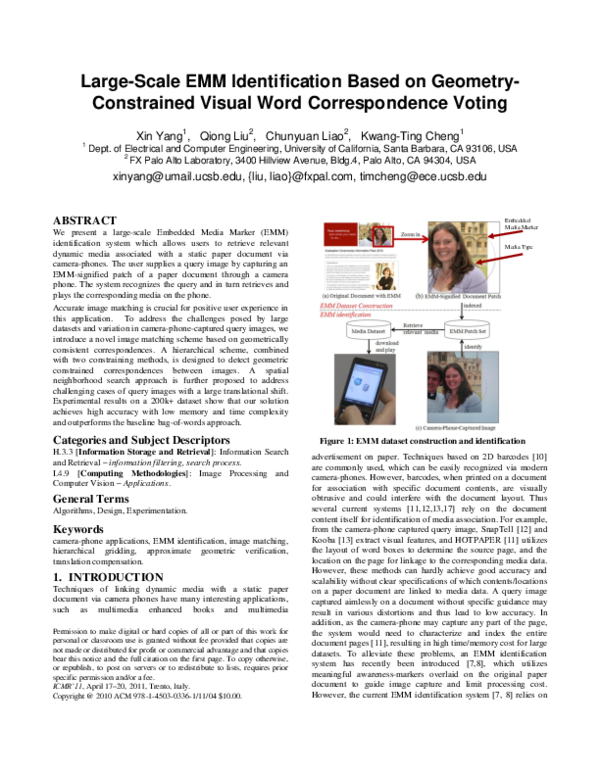 (PDF) Large-scale EMM identification based on geometry-constrained ...