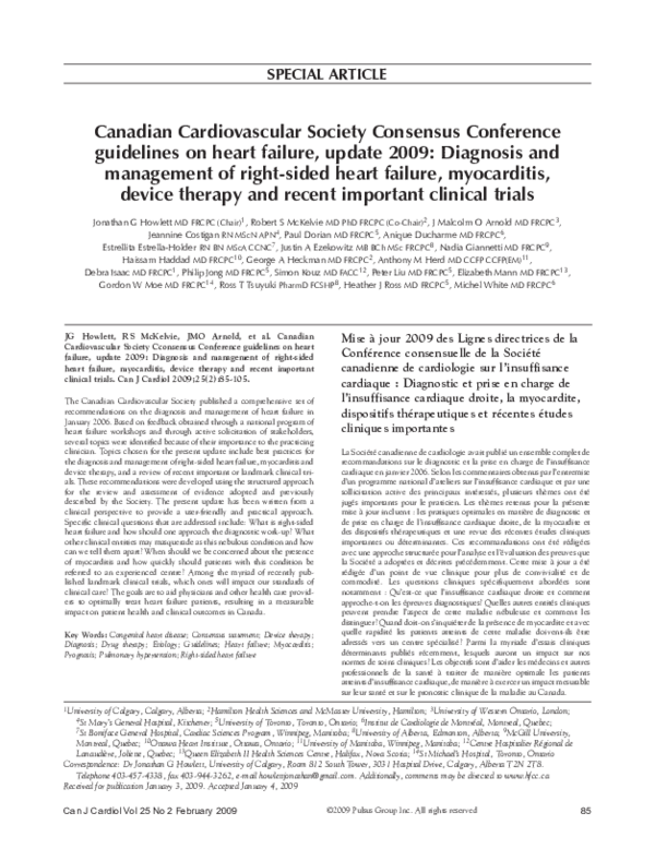 (PDF) Canadian Cardiovascular Society Consensus Conference guidelines ...