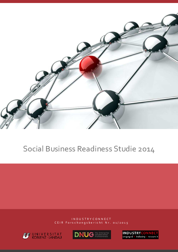 (PDF) Social Business Readiness Studie 2014