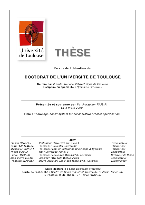 (PDF) Knowledge-based system for collaborative process specification ...