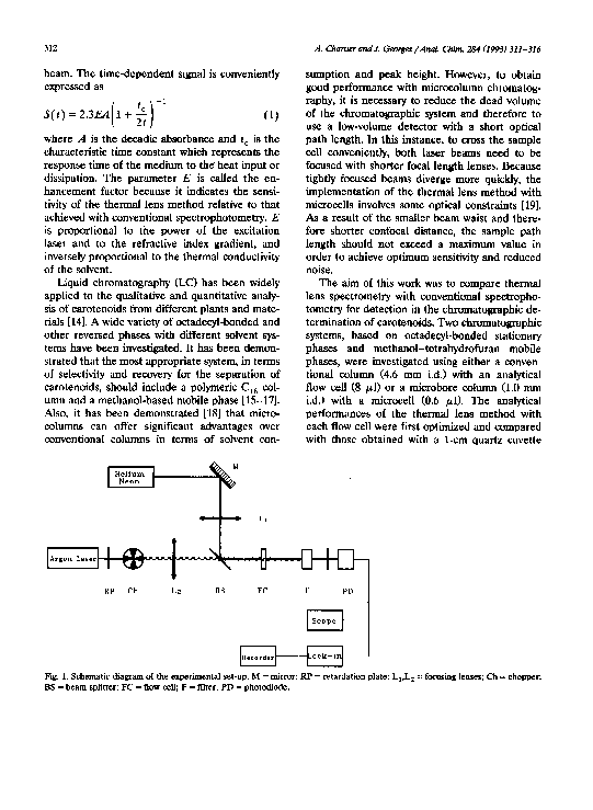 (PDF) Liquid chromatographic determination of carotenoids using dual ...