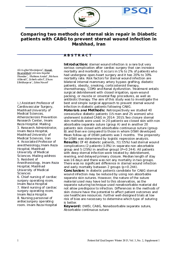 (DOC) Comparing two methods of sternal skin repair in Diabetic patients ...