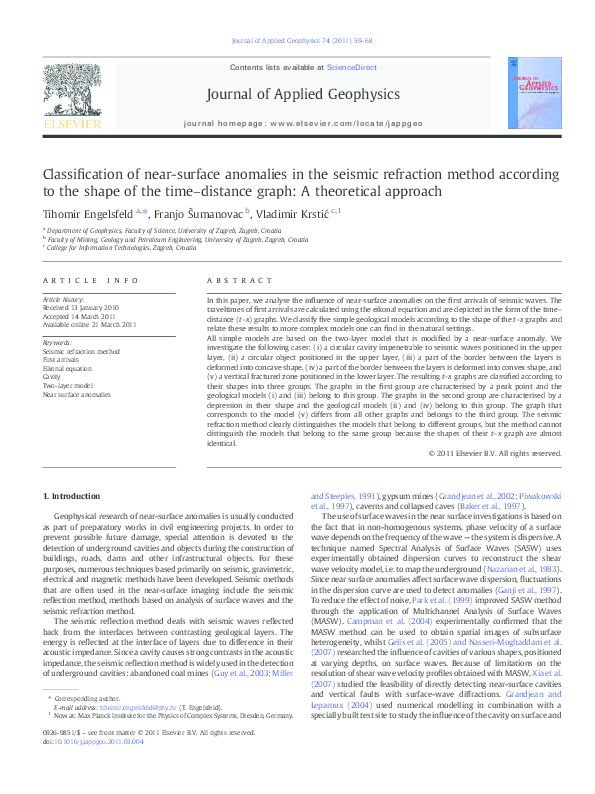 (PDF) Classification of near-surface anomalies in the seismic ...