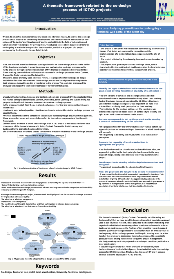 (PDF) A thematic framework related to the co-design process of ICT4D projects