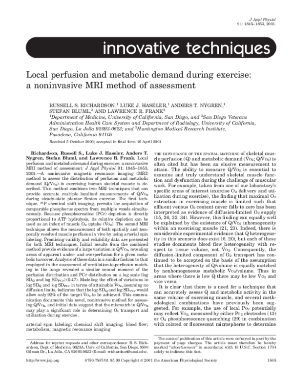 (PDF) Quantitative diffusion tensor MRI-based fiber tracking of human skeletal muscle