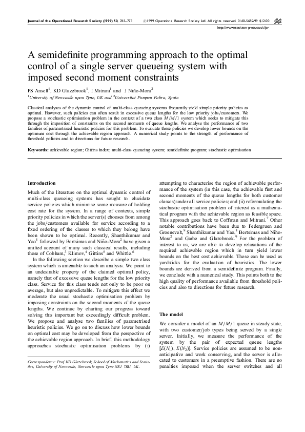 (PDF) A semidefinite programming approach to optimal unambiguous ...