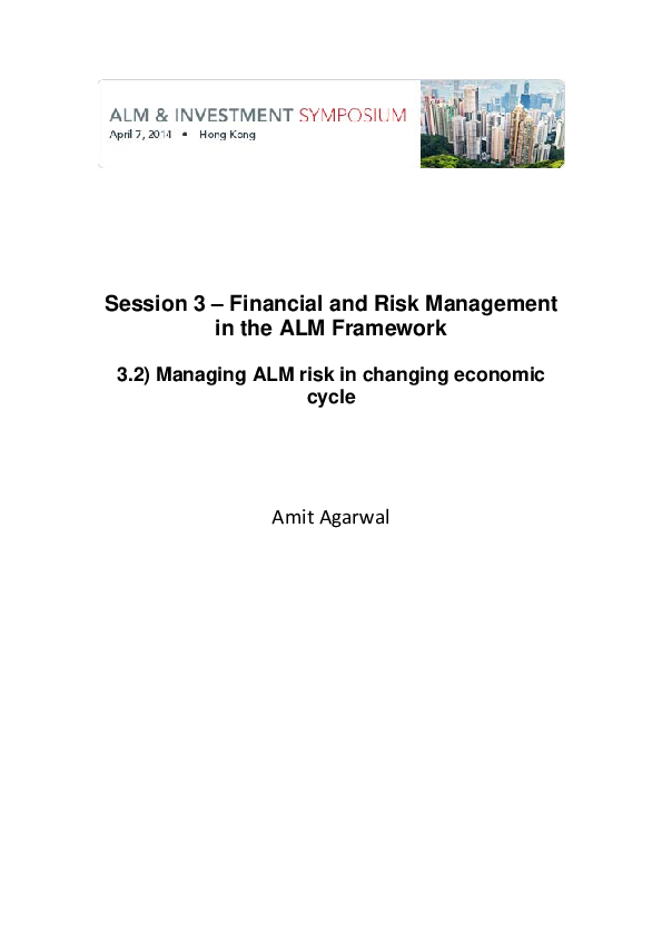 (PDF) Session 3 – Financial and Risk Management in the ALM Framework 3. ...