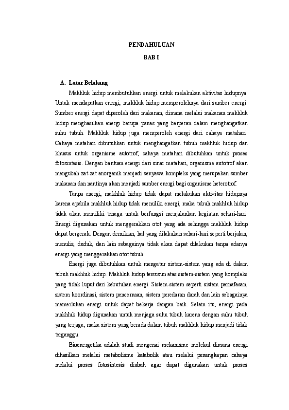 (DOC) BIOENERGETIKA