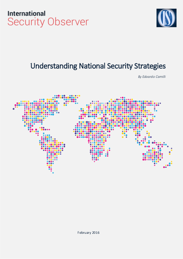 (PDF) Understanding National Security Strategies (PDF) Understanding National Security Strategies