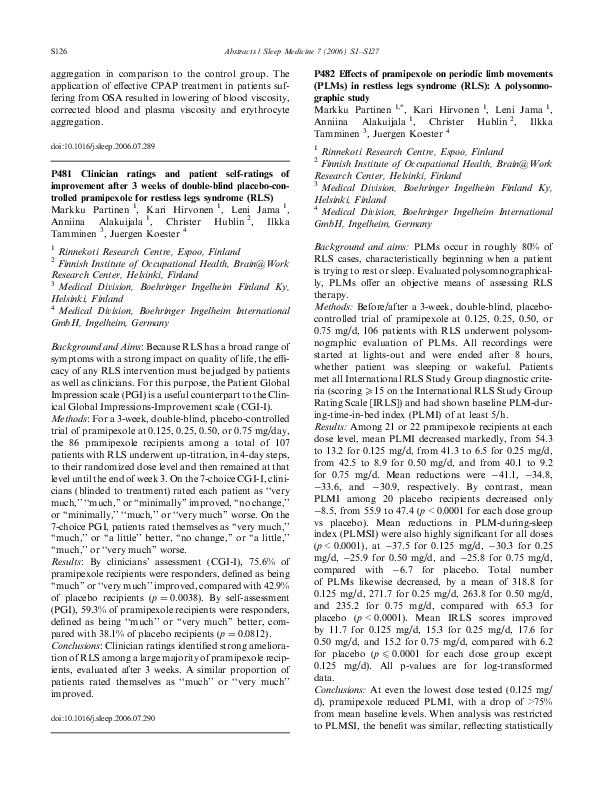 (PDF) P481 Clinician ratings and patient self-ratings of improvement ...