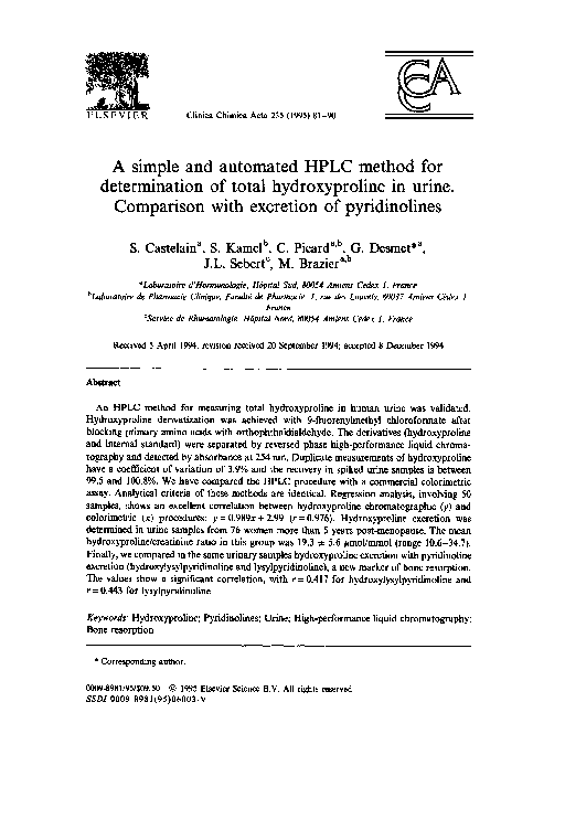 (PDF) A simple and automated HPLC method for determination of total ...