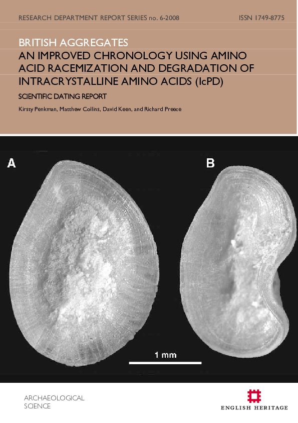 (PDF) British Aggregates: An Improved Chronology Using Amino Acid ...