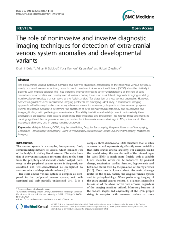 (PDF) The role of noninvasive and invasive diagnostic imaging ...