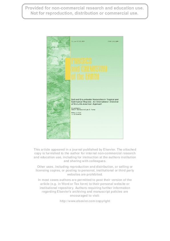 (PDF) Biosorption of heavy metals in polluted water, using different ...