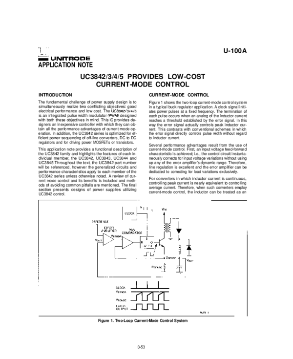 (PDF) U-100A APPLICATION NOTE UC3842/3/4/5 PROVIDES LOW-COST CURRENT ...