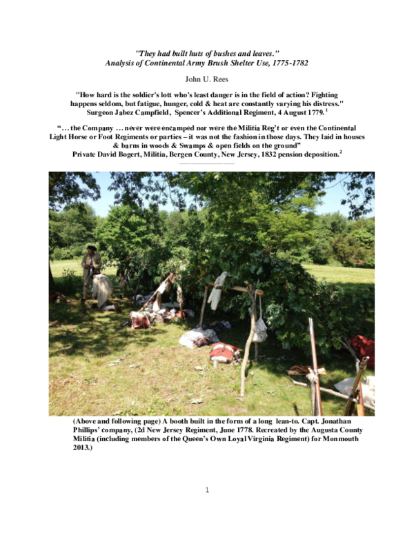 (PDF) "They had built huts of bushes and leaves.": Analysis of ...