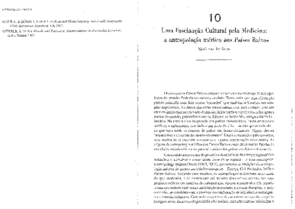 (PDF) 2013 Uma fascinação cultural pela medicina: A antropología médica ...