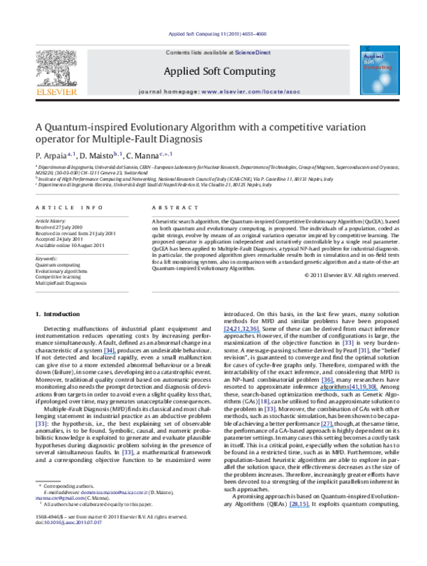 (PDF) A Quantum-inspired Evolutionary Algorithm with a competitive variation operator for ...
