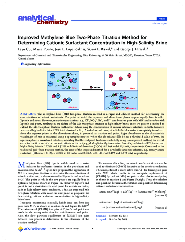 (PDF) Improved Methylene Blue Two-Phase Titration Method for ...