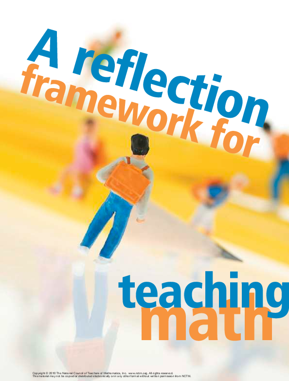 (PDF) A reflection framework for teaching math