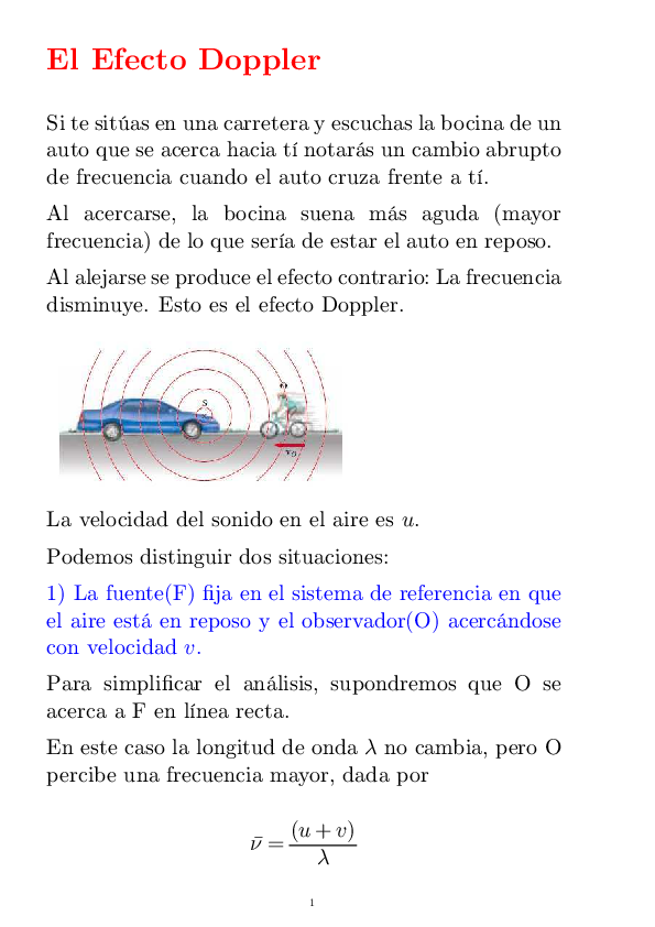 (PDF) El Efecto Doppler