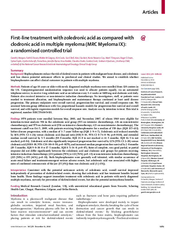(PDF) First-line treatment with zoledronic acid as compared with ...