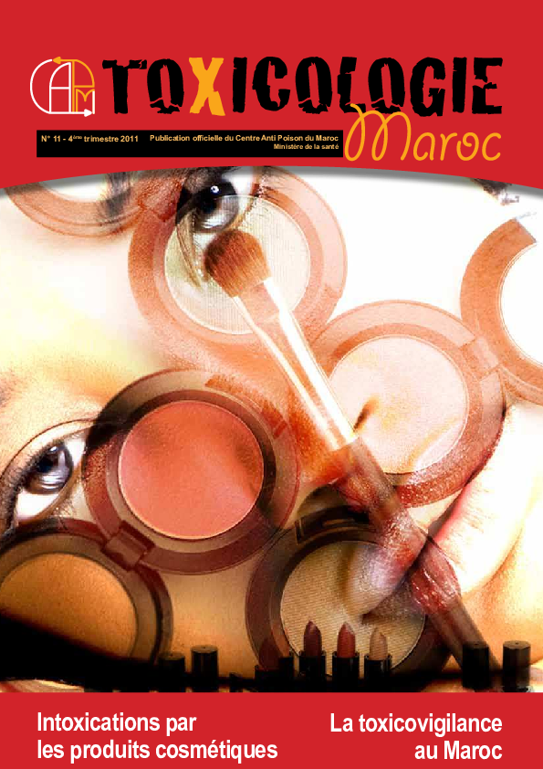 (PDF) Intoxications par les produits cosmétiques. Données du Centre ...