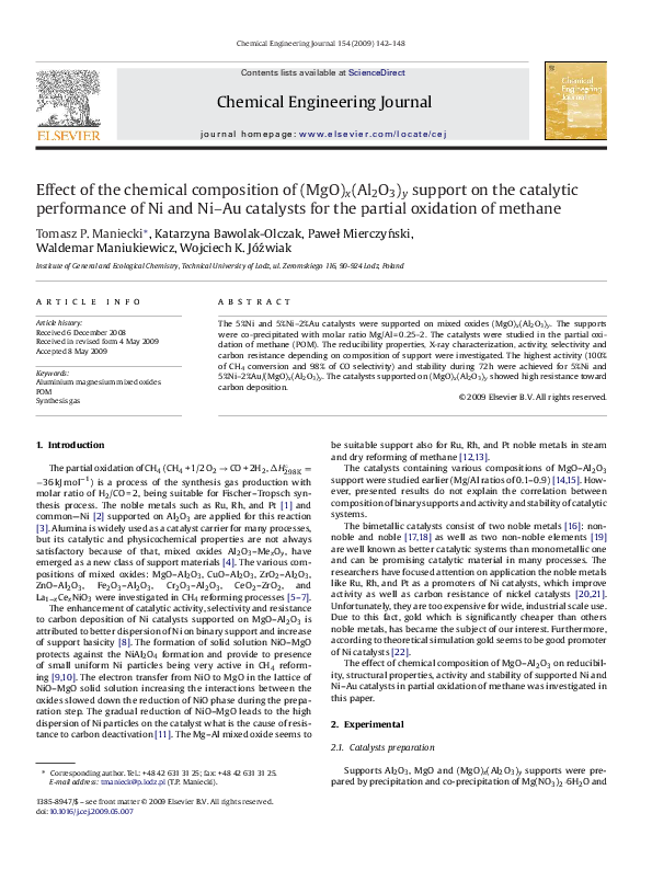 pdf-effect-of-the-chemical-composition-of-mgo-x-al-2o-3-y-support