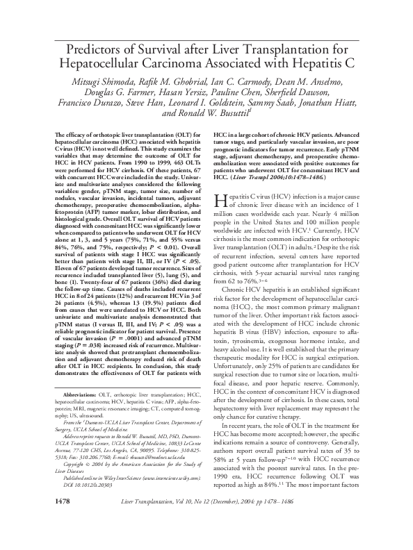 (PDF) Referral and receipt of treatment for hepatocellular carcinoma in ...