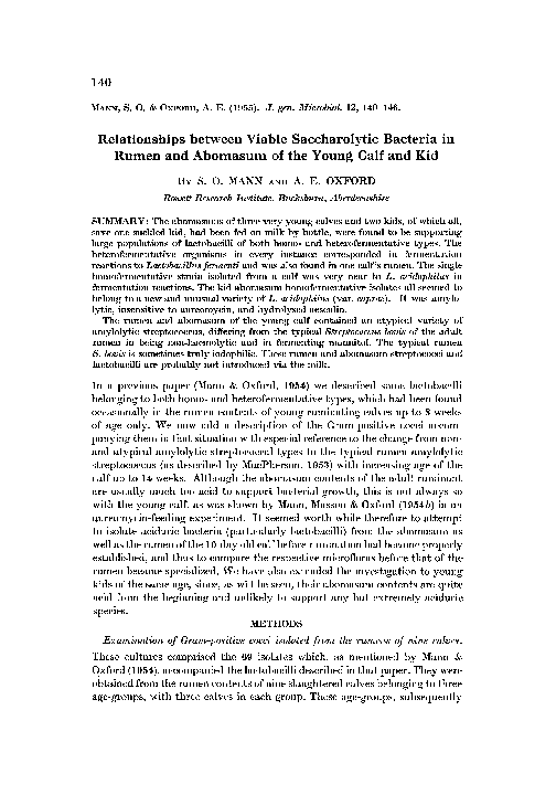 (PDF) Relationships between viable saccharolytic bacteria in rumen and ...