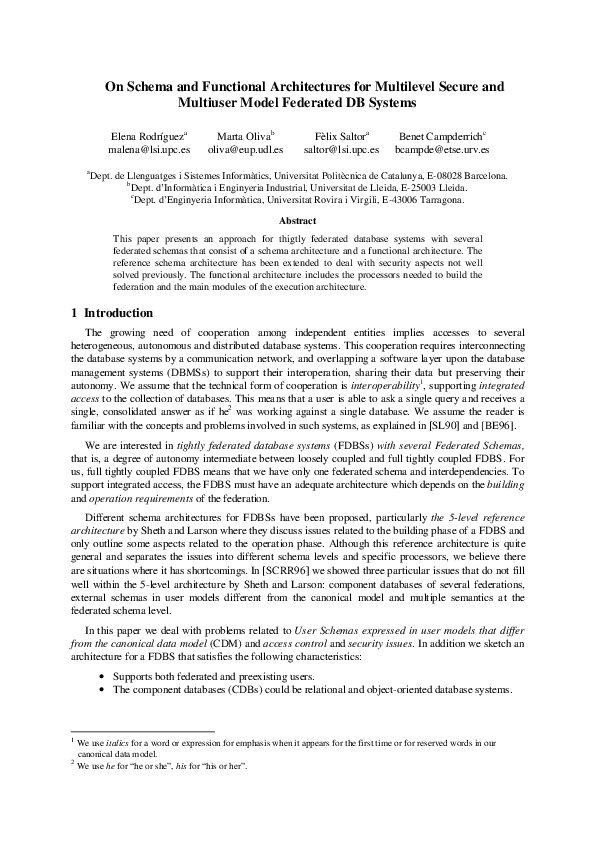 functional architecture of erp