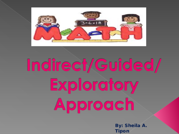 (PPT) Indirect Method of Instruction